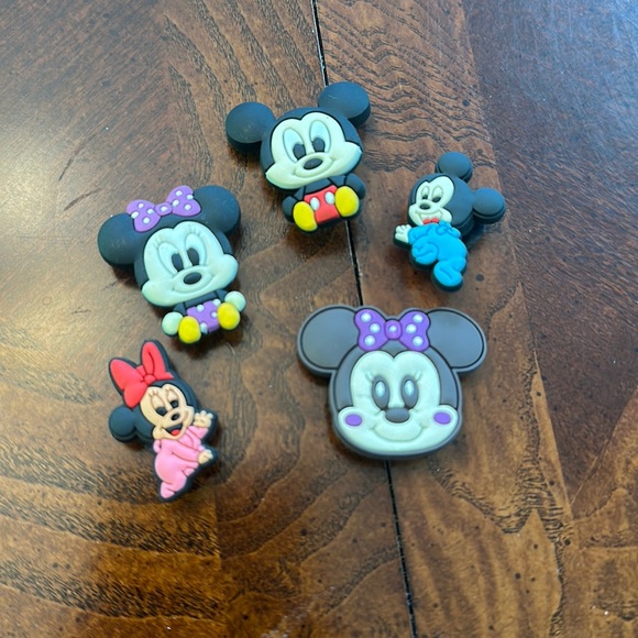 Accessories | Disney Mickey Mouse Minnie Mouse Baby Croc Charms Bundle ...